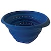Better Houseware 4 Qt. Collapsible Silicone Colander in Blue 732/B ...