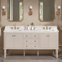 Home Decorators Collection Collette 72-in Double Sink Bath Vanity