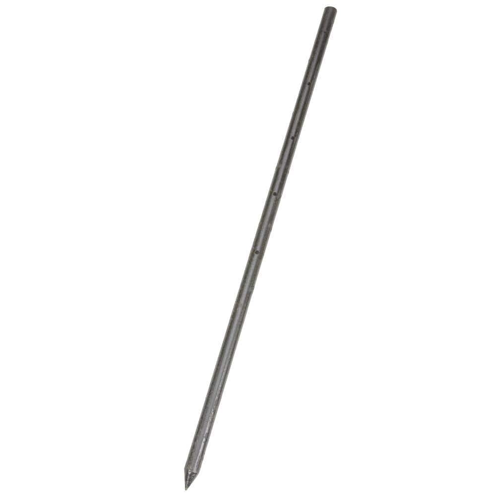 Weyerhaeuser 3/4 in. x 18 in. Round Steel Stake 06178 - The Home Depot