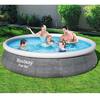 Bestway 13 ft. Round 33 in. Fast Set Inflatable Pool Set 57375E - The ...