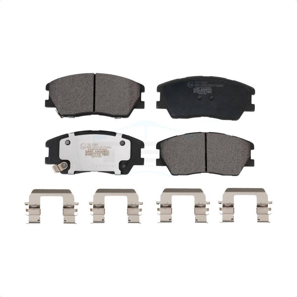 TEC Front Ceramic Disc Brake Pads For Kia Soul EV TEC-2287 - The Home Depot