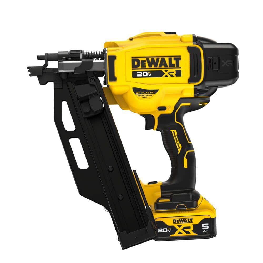 Reviews for DEWALT 20-Volt 21° Cordless Framing Nailer Kit and 3 in ...