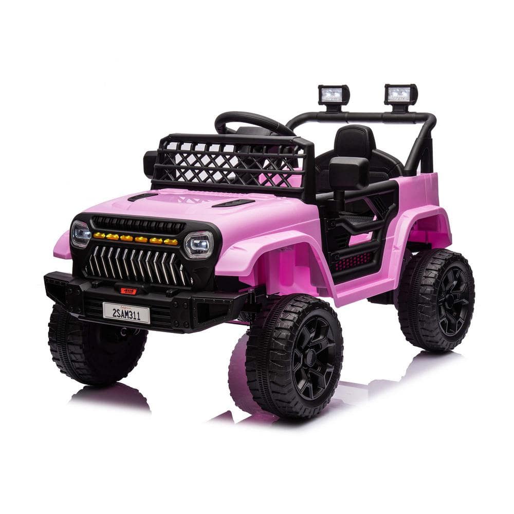 Siavonce Kids Ride on Truck Car, 12V Ride on Toy Electric Cars for Kids ...