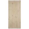 EVERMARK Expressions 37 in. x 84 in. Solid Natural 1 Panel Unfinished ...
