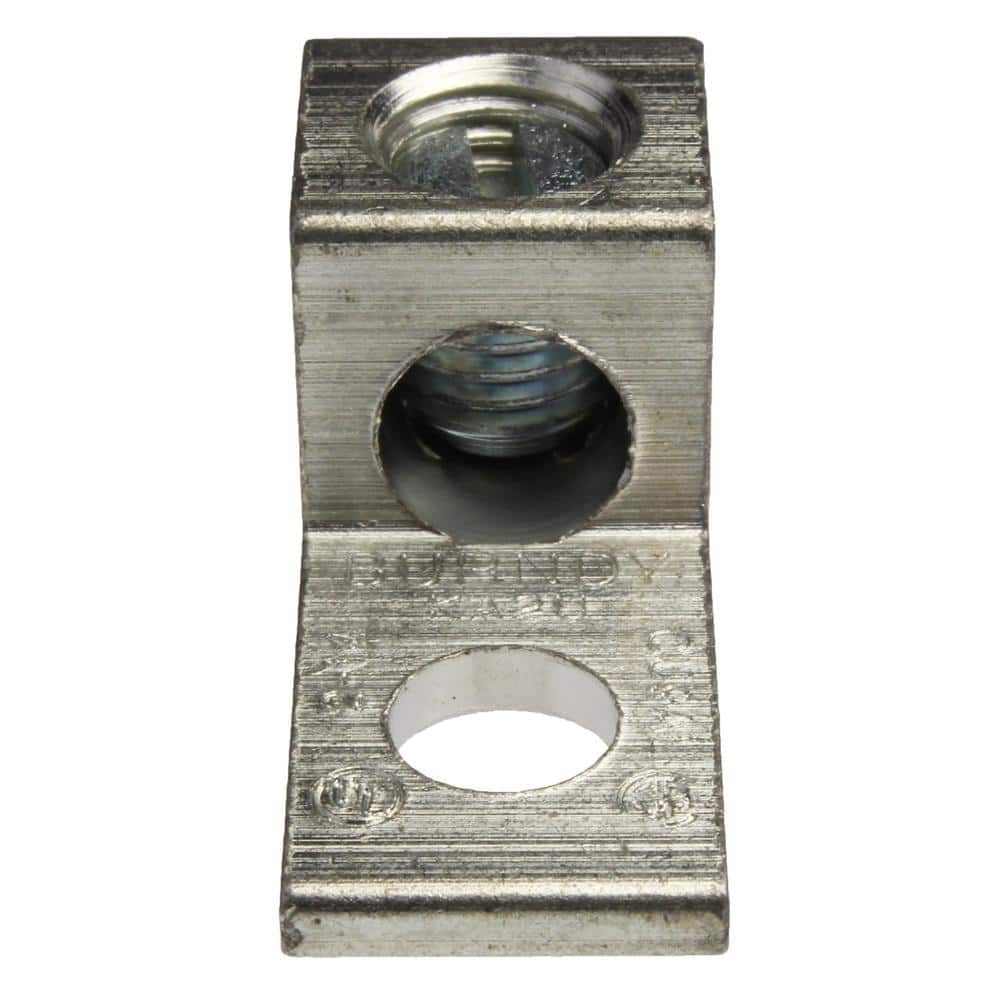 RACO 14 -2 AWG Aluminum Dual Rated Mechanical Lug (5-PacK) KA2UBAG2R ...