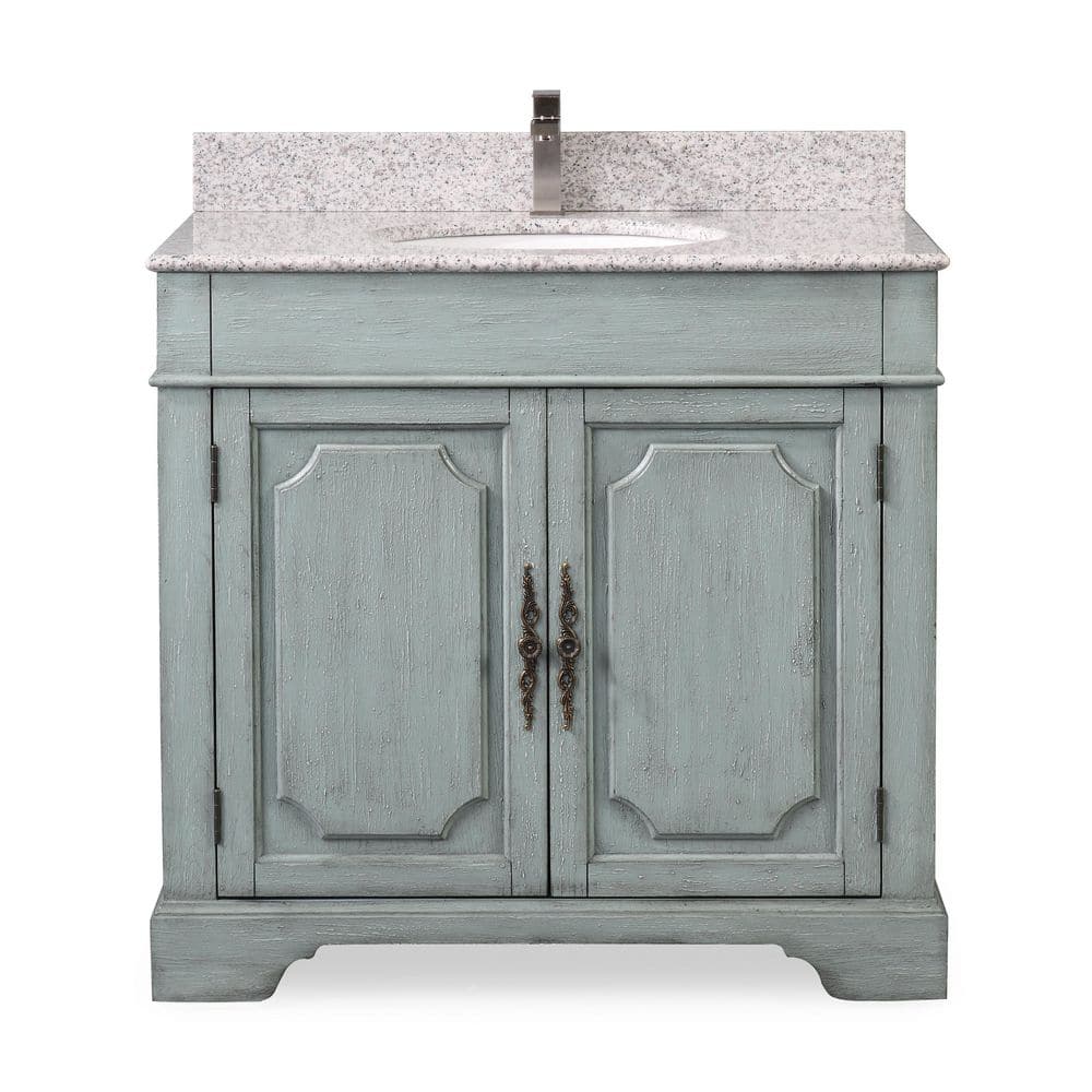 Benton Collection Litchfield 36 in. W x 22. in D x 35. in H Bathroom ...