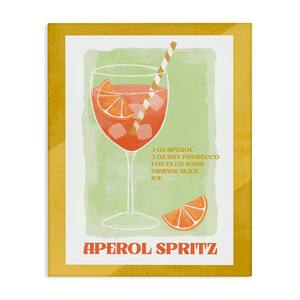 Stupell Industries Retro Aperol Spritz by Janelle Penner Unframed Food ...