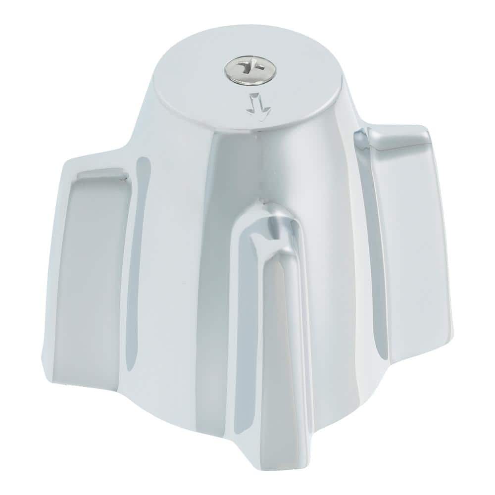 Everbilt Shower Faucet Handle Replacement with Four Ridge Knob Design ...