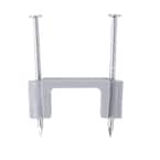 GARDNER BENDER 1/2 in. White Plastic Masonry Staples for UF Cables (25 ...