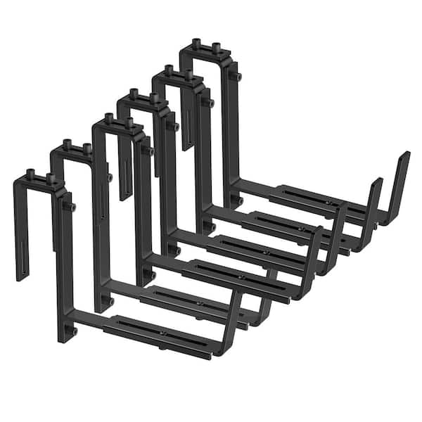 Misopily Adjustable Bamboo Plant Stand 8 to 12 Inch Walnut Mid Century ...