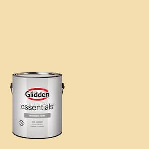 Glidden 8 oz. PPG1209-3 Dusty Yellow Satin Interior Paint Sample ...