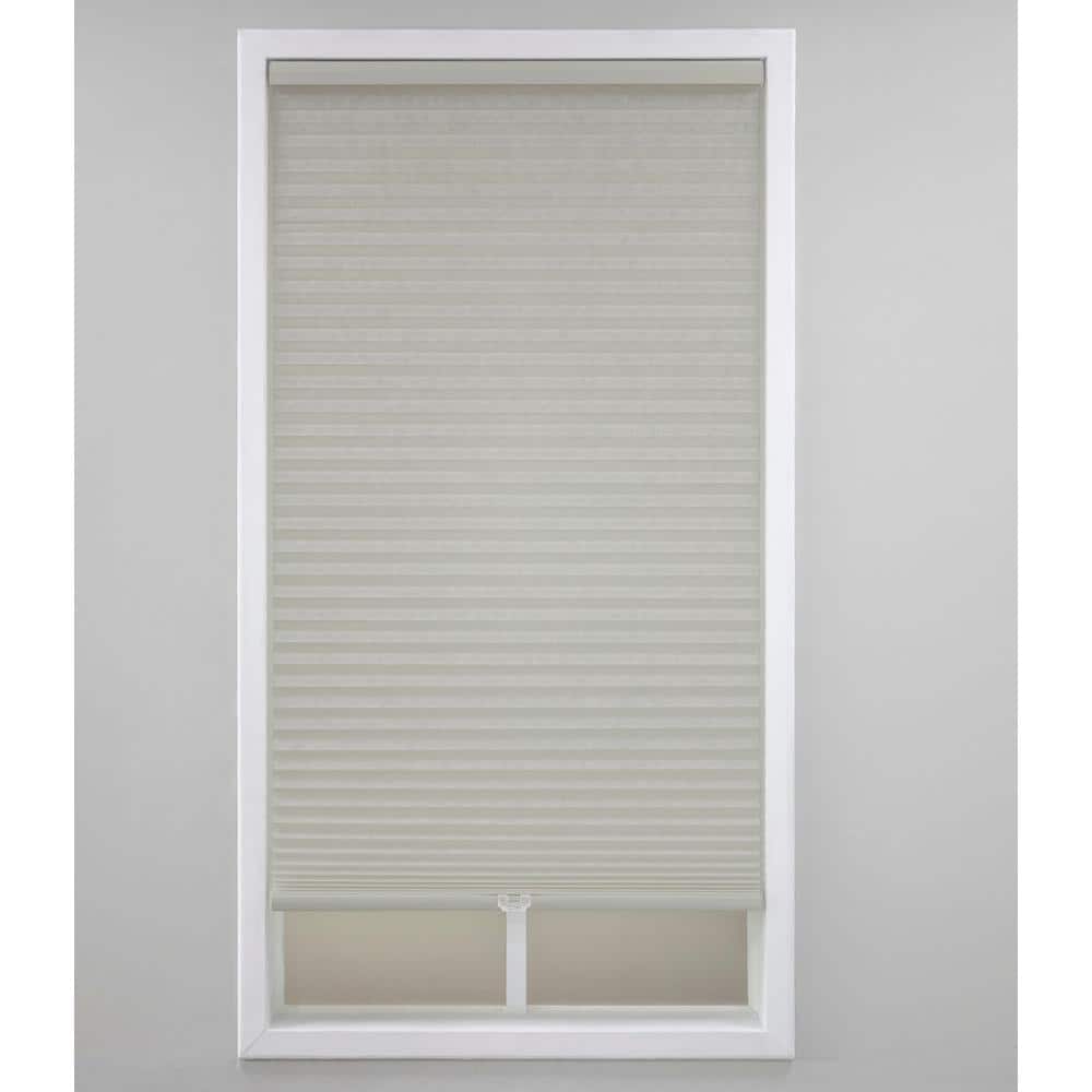 Eclipse Gray Cloud Cordless Light Filtering Polyester Cellular Shades ...