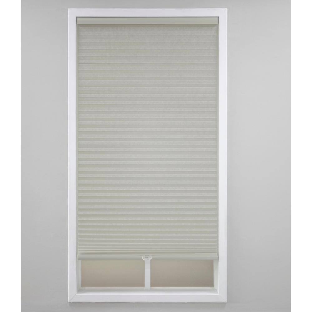 Eclipse Gray Cloud Cordless Light Filtering Polyester Cellular Shades ...