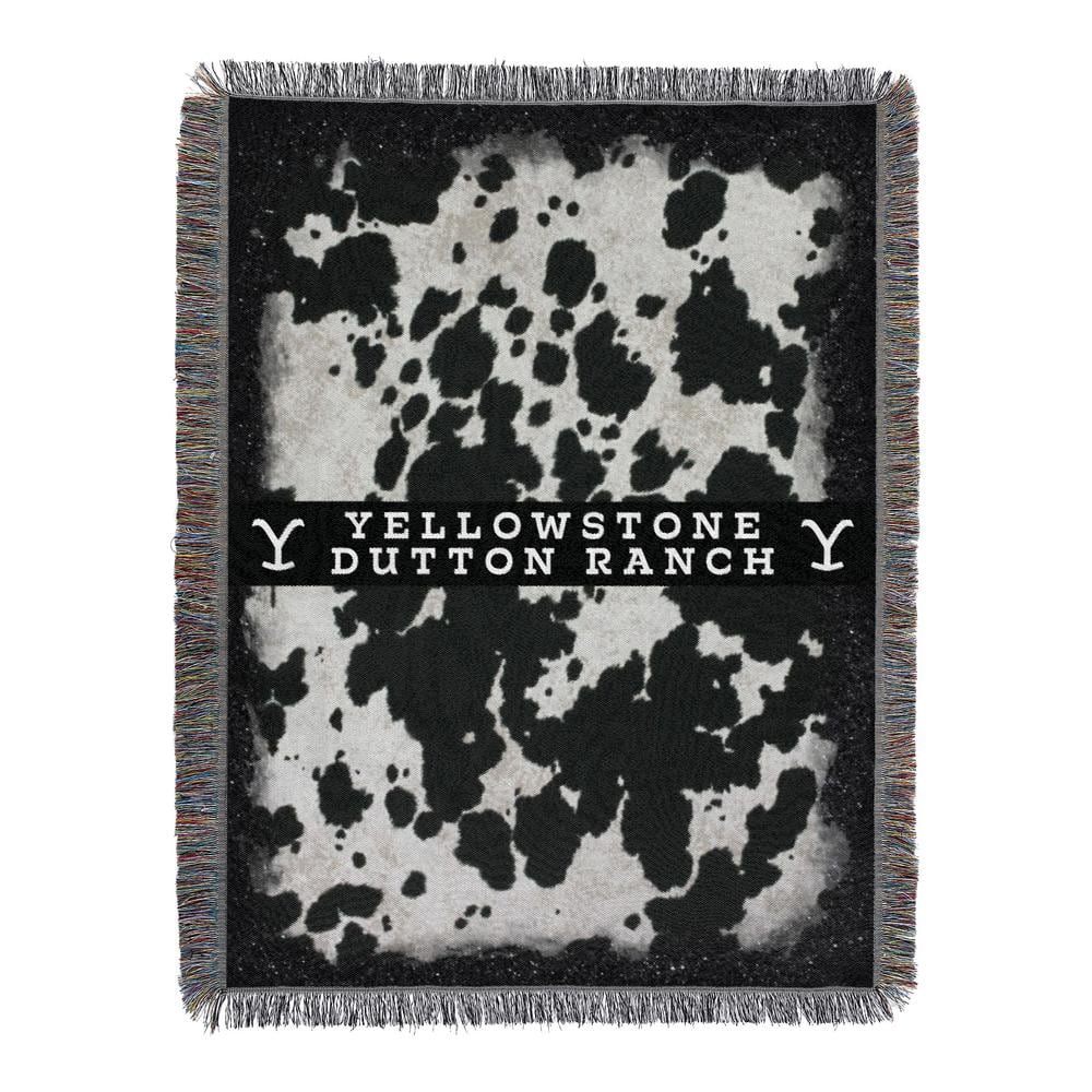 THE NORTHWEST GROUP Yellowstone Cowhide Woven Tapestry Throws ...