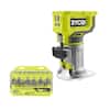 RYOBI ONE+ 18V Cordless Compact Fixed Base Router (Tool Only) with ...