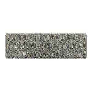Bungalow Flooring Sole Comfort Palm Fronds 22 in. x 32 in. Beige on ...