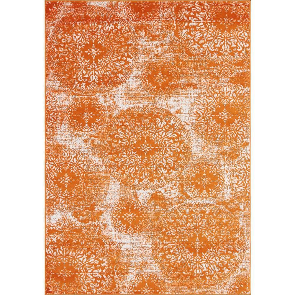 Unique Loom Sofia Grand Orange 6' 0 x 9' 0 Area Rug 3141685
