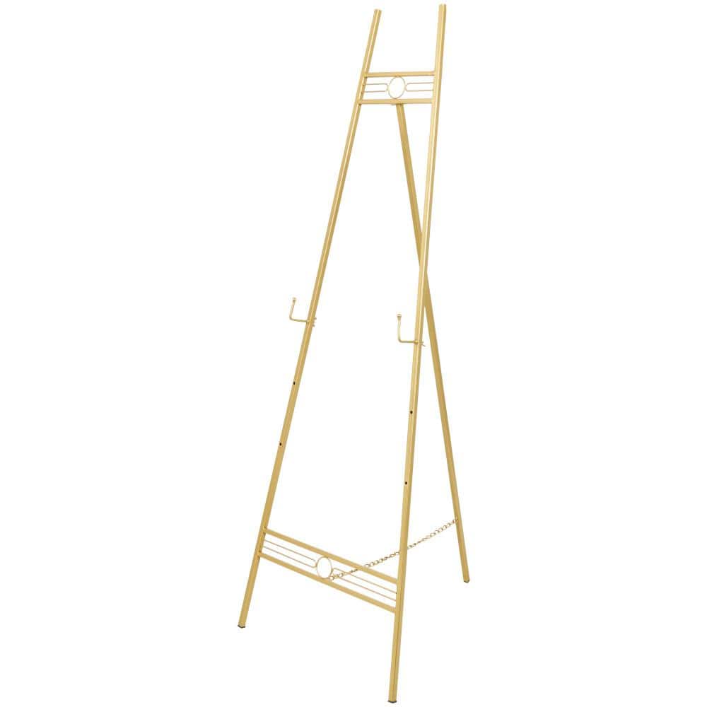 Litton Lane Gold Metal Display 3-Tier Geometric Easel 045559 - The Home ...