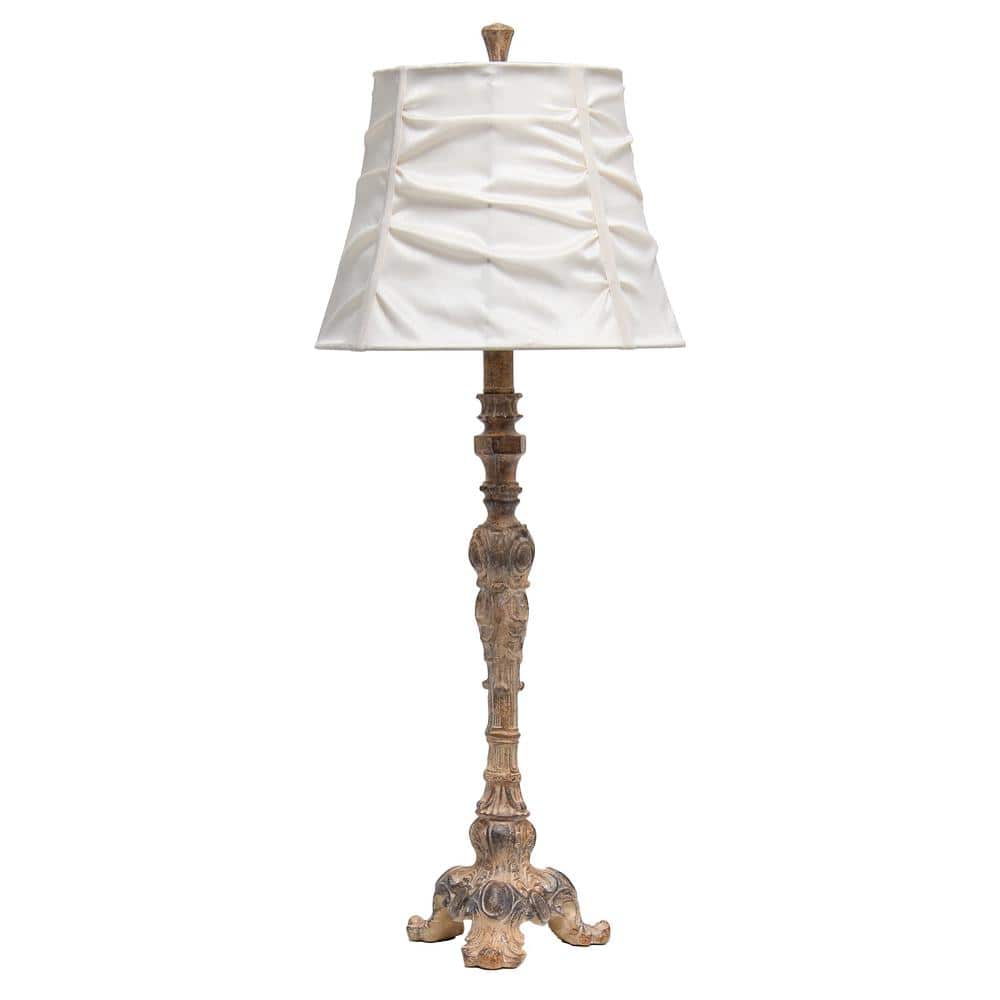 Lalia Home 31 in. Antique Color Traditional Tall Vintage Embellished ...