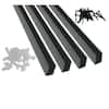 6 ft. Wild Hog Black Aluminum Hog Track Kit HOGBTK6 - The Home Depot