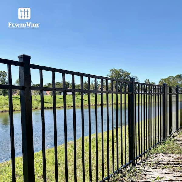 Fencer Wire Heavy Duty Metal Fence Gate Lock and Latch Hardware Kit ...