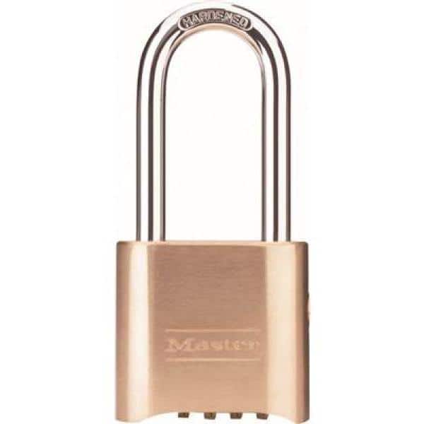 Master Lock 2 in. Body Set-Your-Own Combination Padlock With Key ...