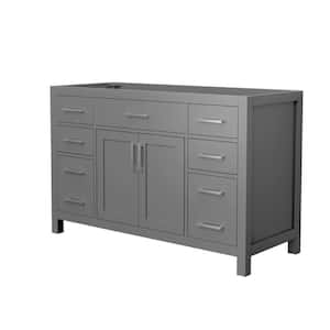 Wyndham Collection Beckett 47.25 in. Bath Vanity Cabinet without Top in ...