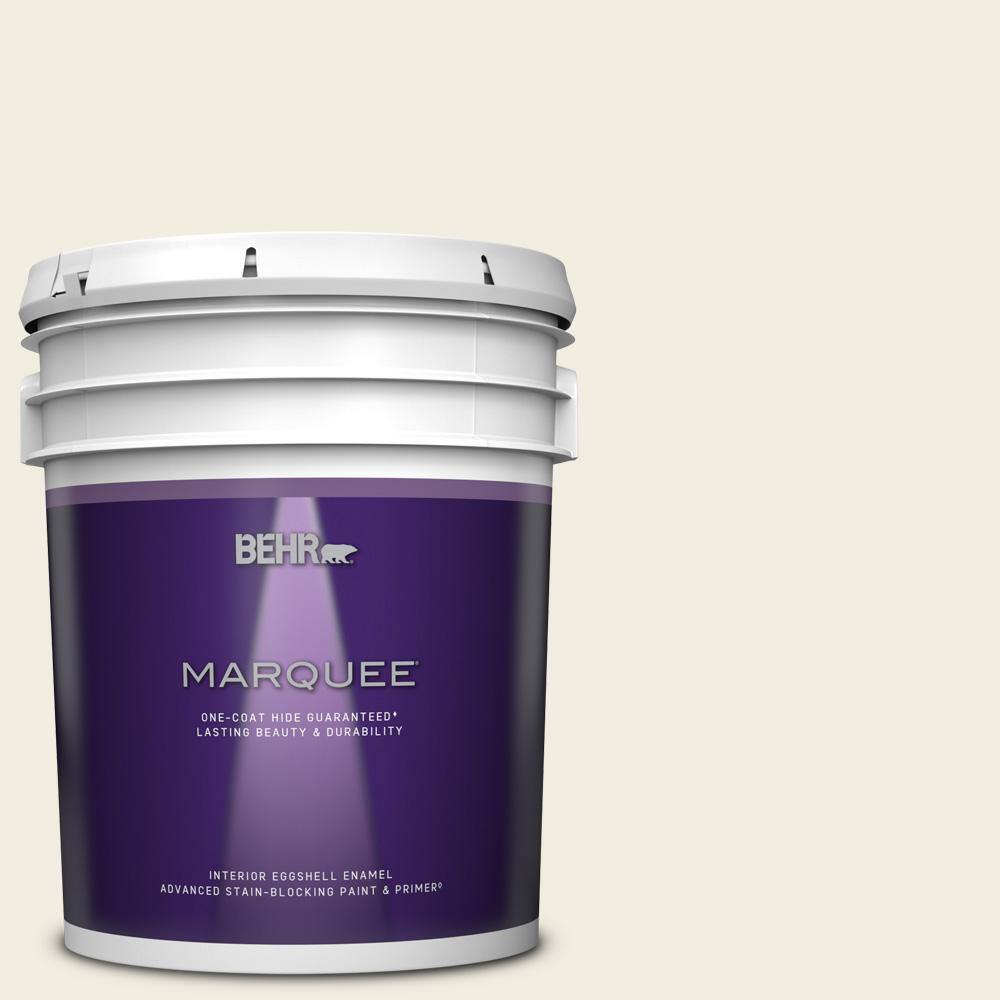 BEHR MARQUEE 5 gal. Designer Collection #DC-012 White Stone Eggshell ... BEHR MARQUEE 5 gal. Designer Collection #DC-012 White Stone Eggshell ...