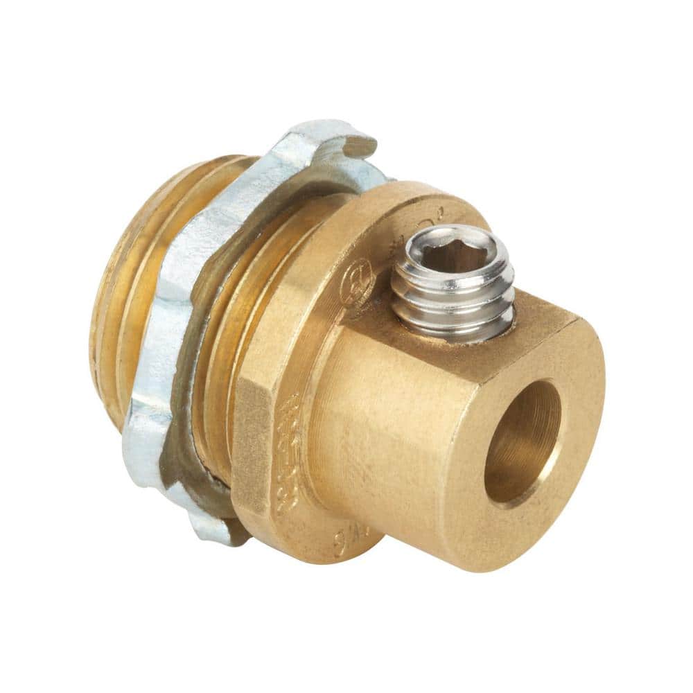 BRIDGEPORT 1 in. Mighty-Bond Enclosure Grounding Couplings (10-Pack ...