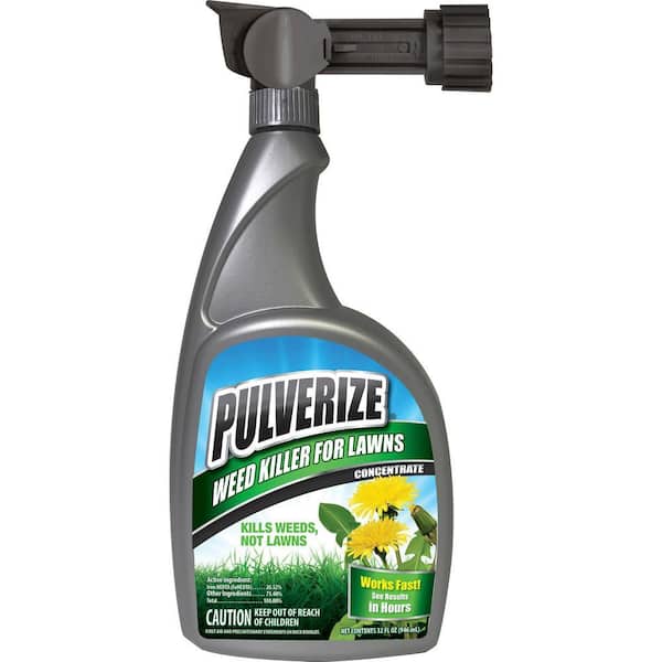 PULVERIZE Weed Killer for Lawns, 32 oz. Ready-to-Spray PW-C-RTS - The ...