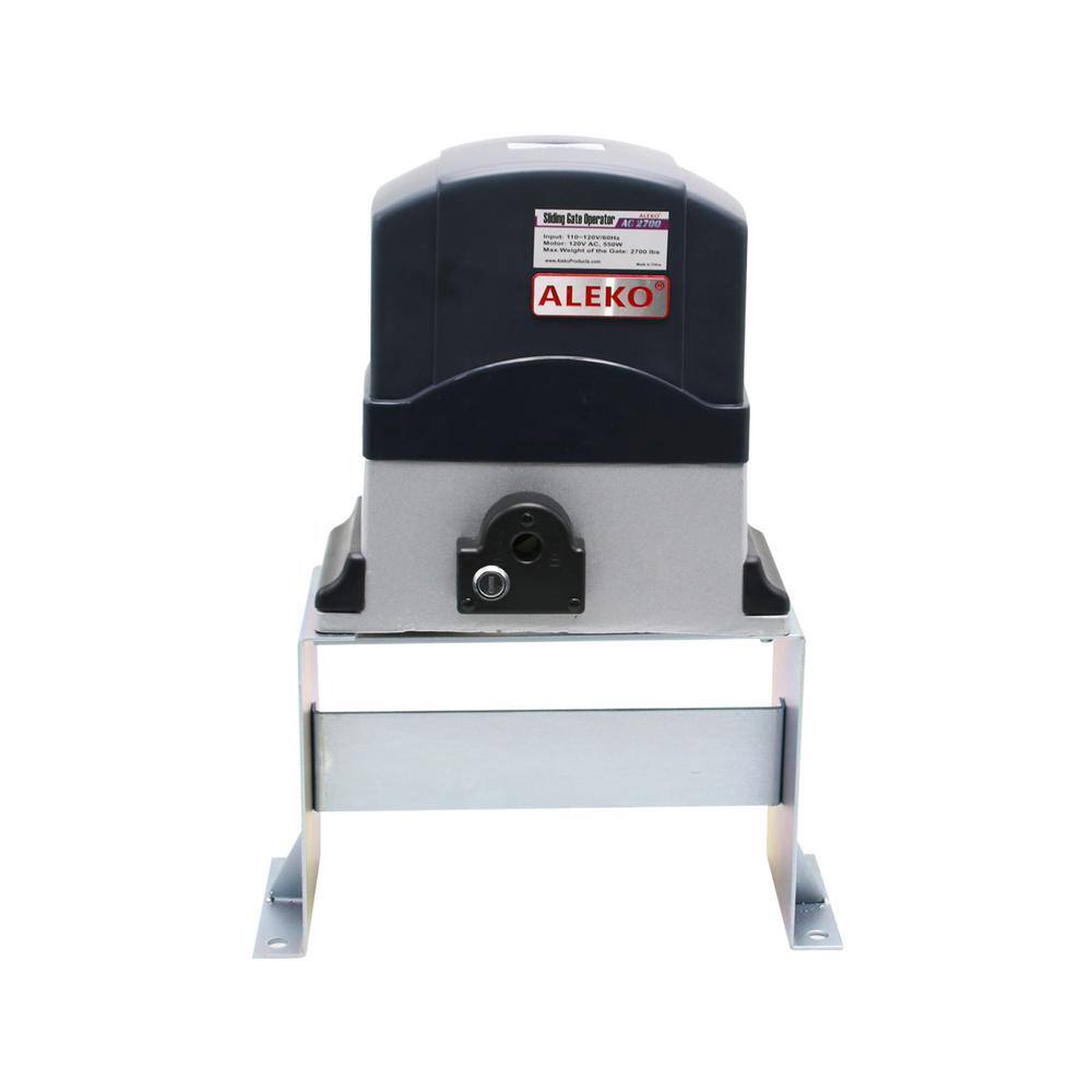 ALEKO AC2700 Automatic Sliding Gate Opener For Sliding Gates Up to 40 ...