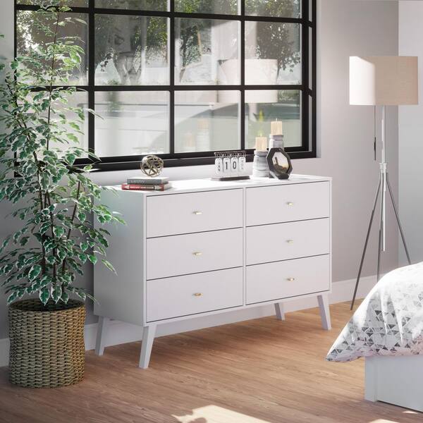 Prepac milo 6 drawer dresser store