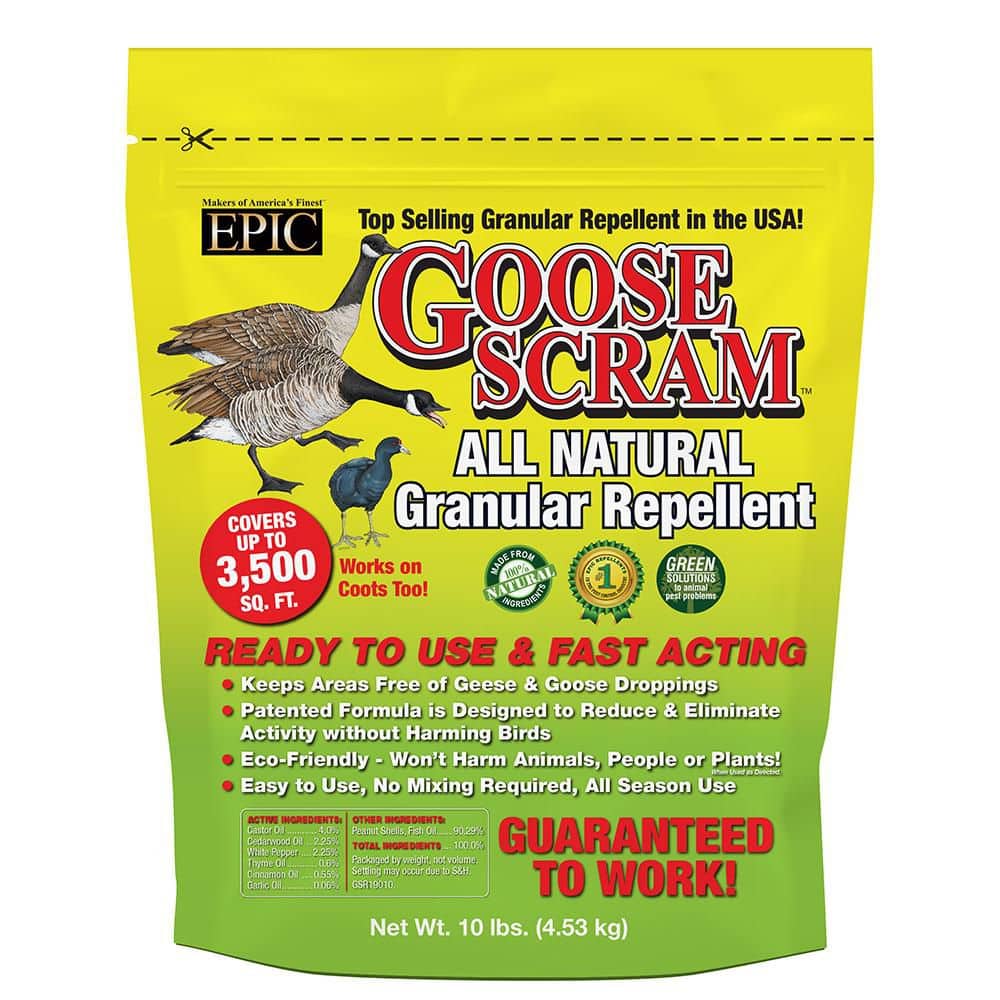 EPIC REPELLENTS Goose 10 lbs. Repellent Granular Bag 190100 - The Home ...