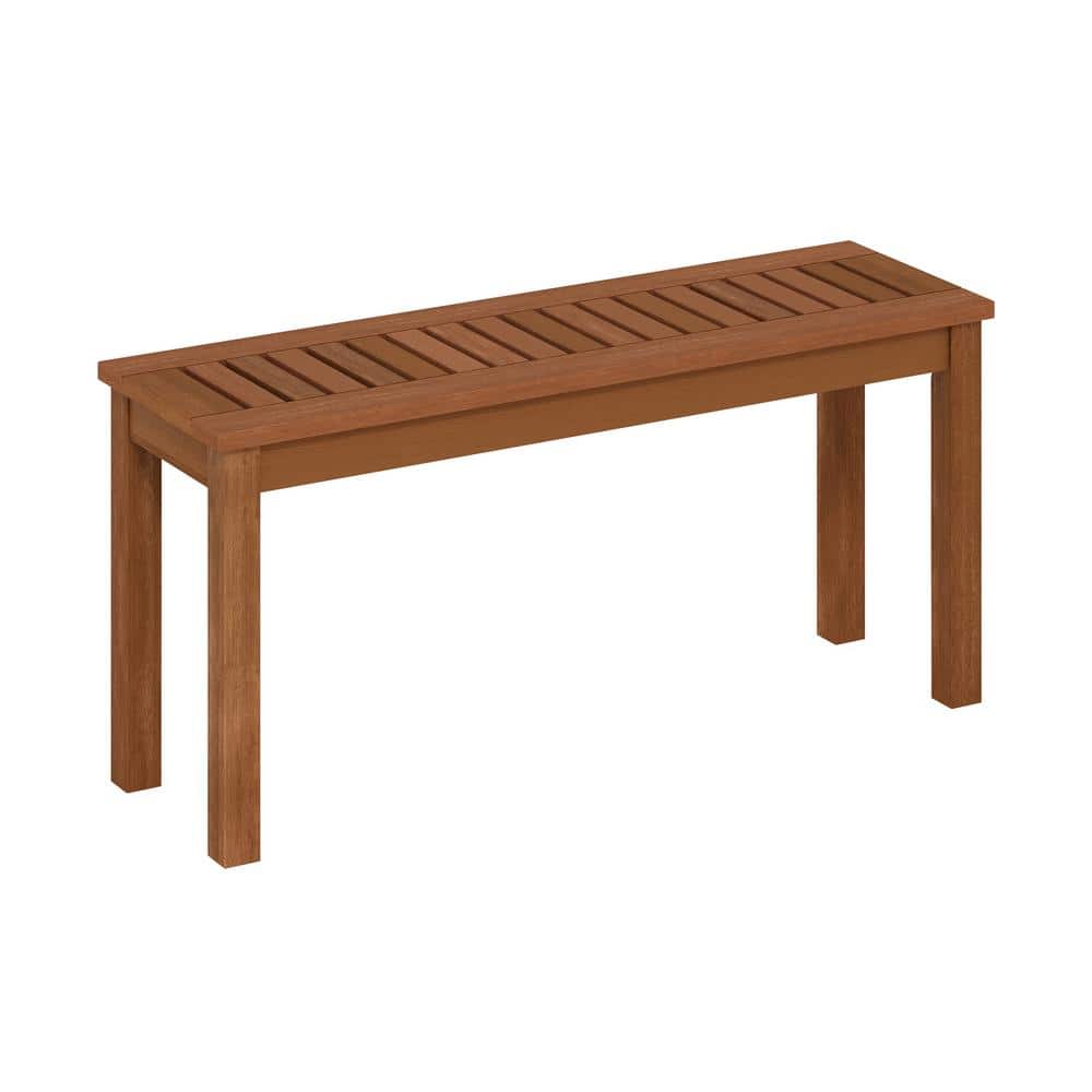 Furinno Tioman Teak Outdoor Bench FG241115 - The Home Depot