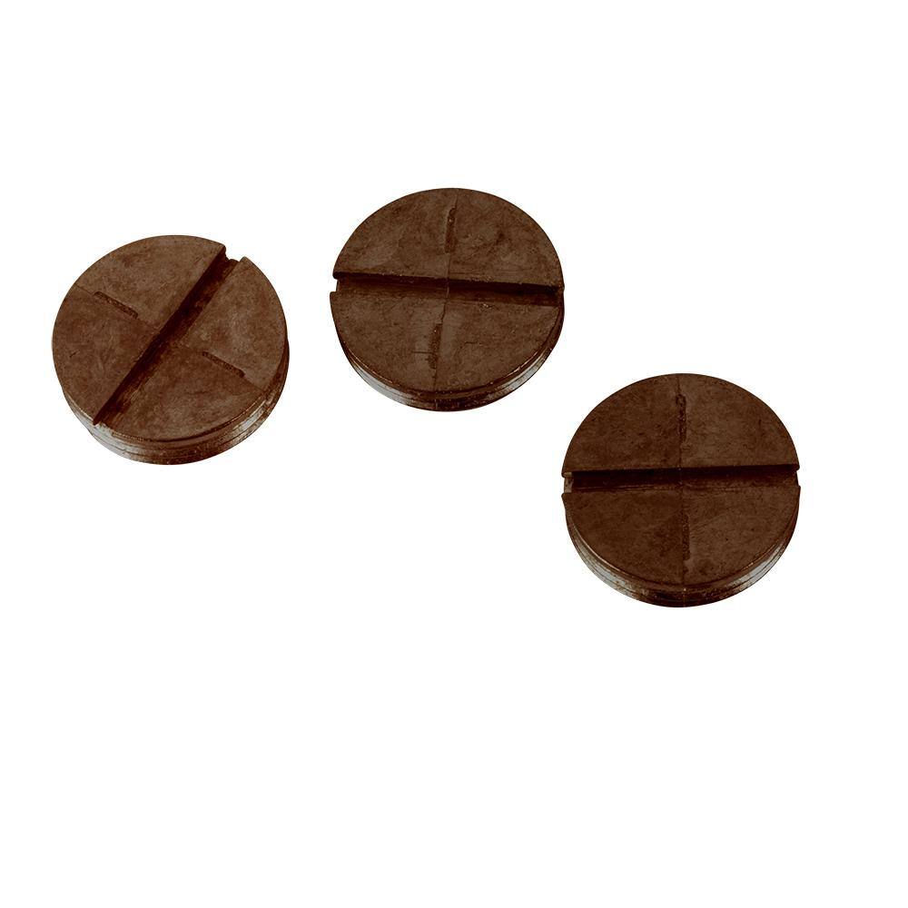 Halex 1 in. Zinc Bronze Weatherproof Closure Plugs (20-Pack) W49013 ...