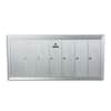 Florence Recessed Wall Mount Vertical Mailbox with 7 Compartments in ...