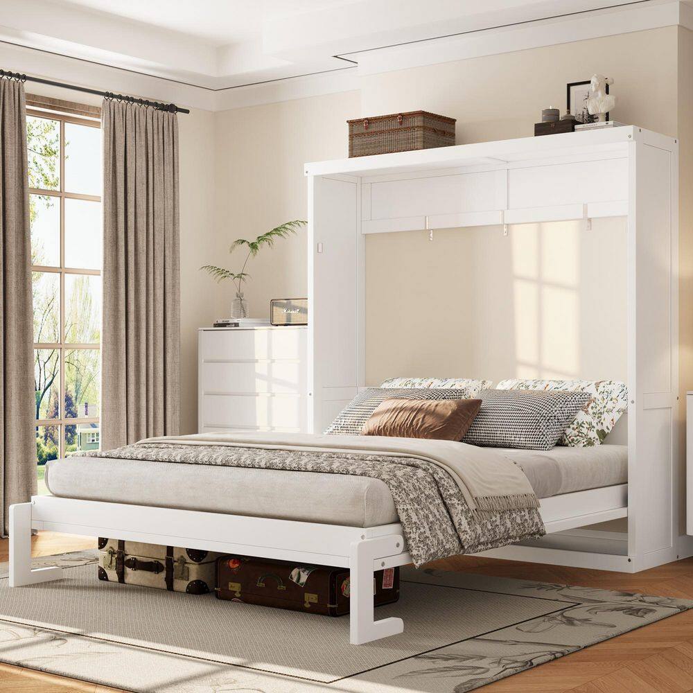 Have a question about Harper & Bright Designs White Wood Frame Full ...