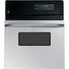 GE 24 in. Single Electric Wall Oven Self-Cleaning in Stainless Steel ...