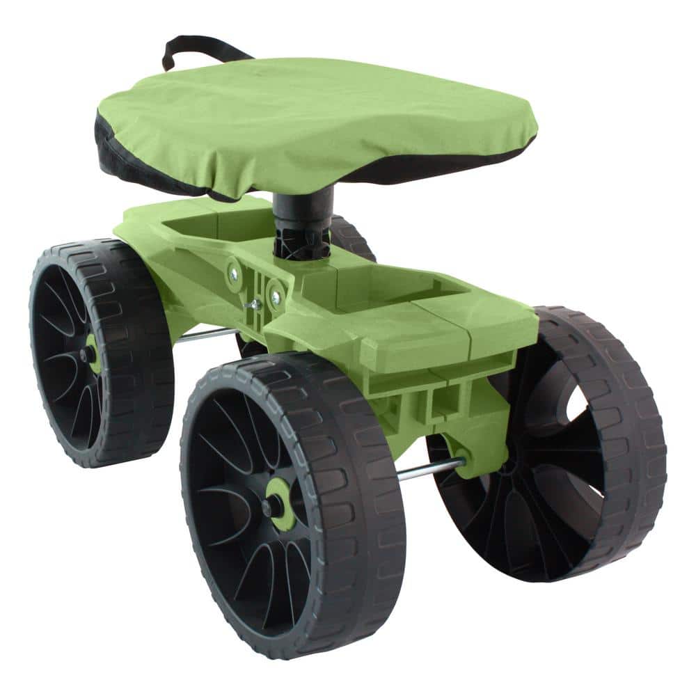 TheXceptional Wheelie Scoot with Comfort Cushion, Quality Utility Work ...
