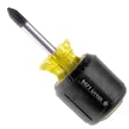Husky #1 x 1-1/2 in. Square Shaft Stubby Phillips Screwdriver ...