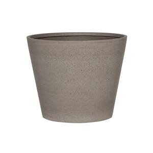 PotteryPots Extra-Large 39.4 in. Tall Grey Dax Fiberstone Indoor ...