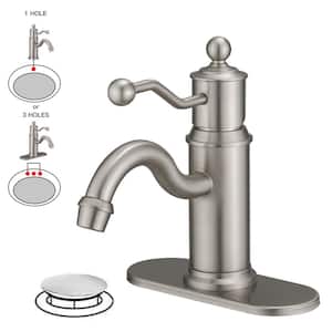 BWE Waterfall Single Handle Single Hole Modern Bathroom Faucet Bathroom ...