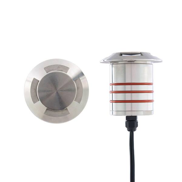 WAC LANDSCAPE Low-Voltage LED Inground Indicator Light in Stainless ...