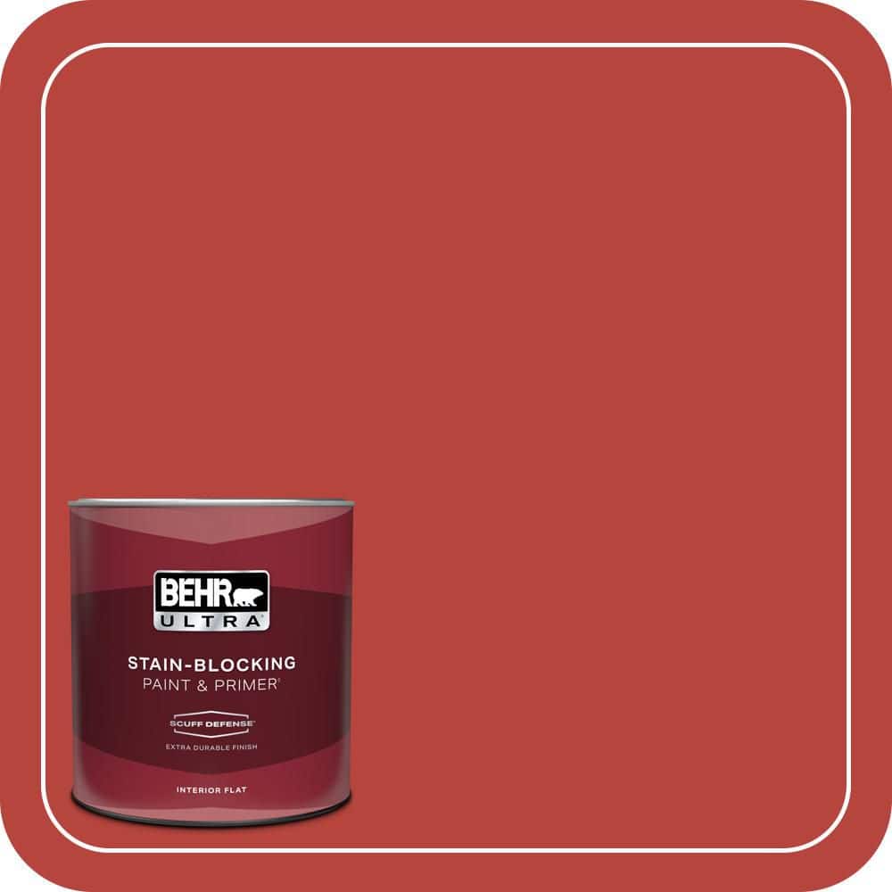 BEHR ULTRA 1 qt. #P160-7 Stiletto Love Extra Durable Flat Interior ...