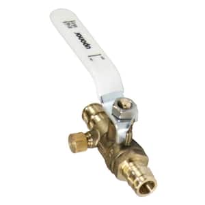 Uponor ProPEX 3/4 in. PEX-A Expansion Barb Lead-Free Brass Full-Port ...