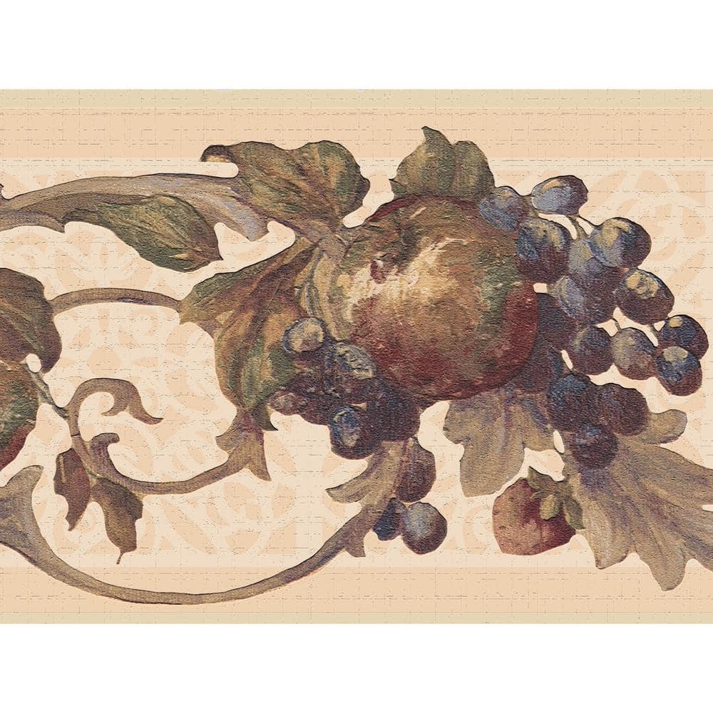 Grapes Wallpaper Border