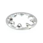 Prime-Line #8 Zinc Plated Steel Internal Tooth Lock Washers (100-Pack)-9082649 - The Home Depot