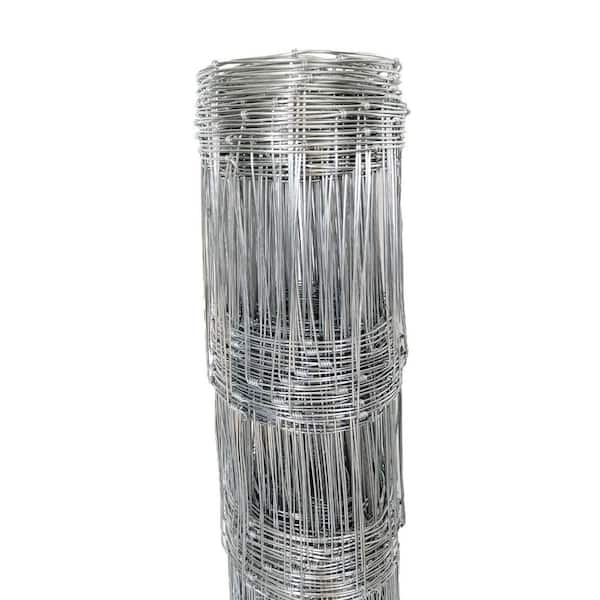 Angel Sar 5 ft. x 164 ft. 14-Gauge Silver Heavy Zinc Coated Welded Wire ...