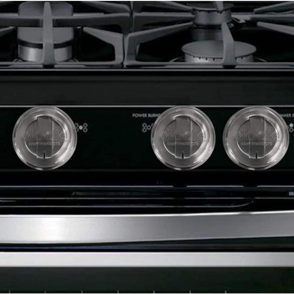 JOOL BABY PRODUCTS Clear Stove Knob Covers Child Safety Stove Guards ...