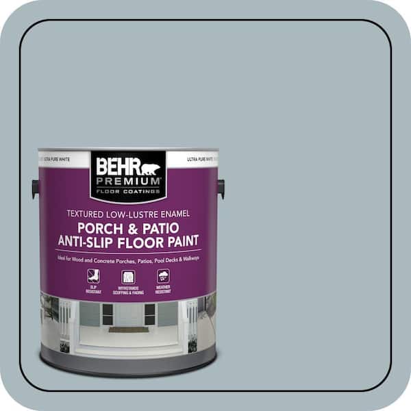 BEHR PREMIUM 1 gal. #PFC-60 Deep Galaxy Textured Low-Lustre Enamel ...